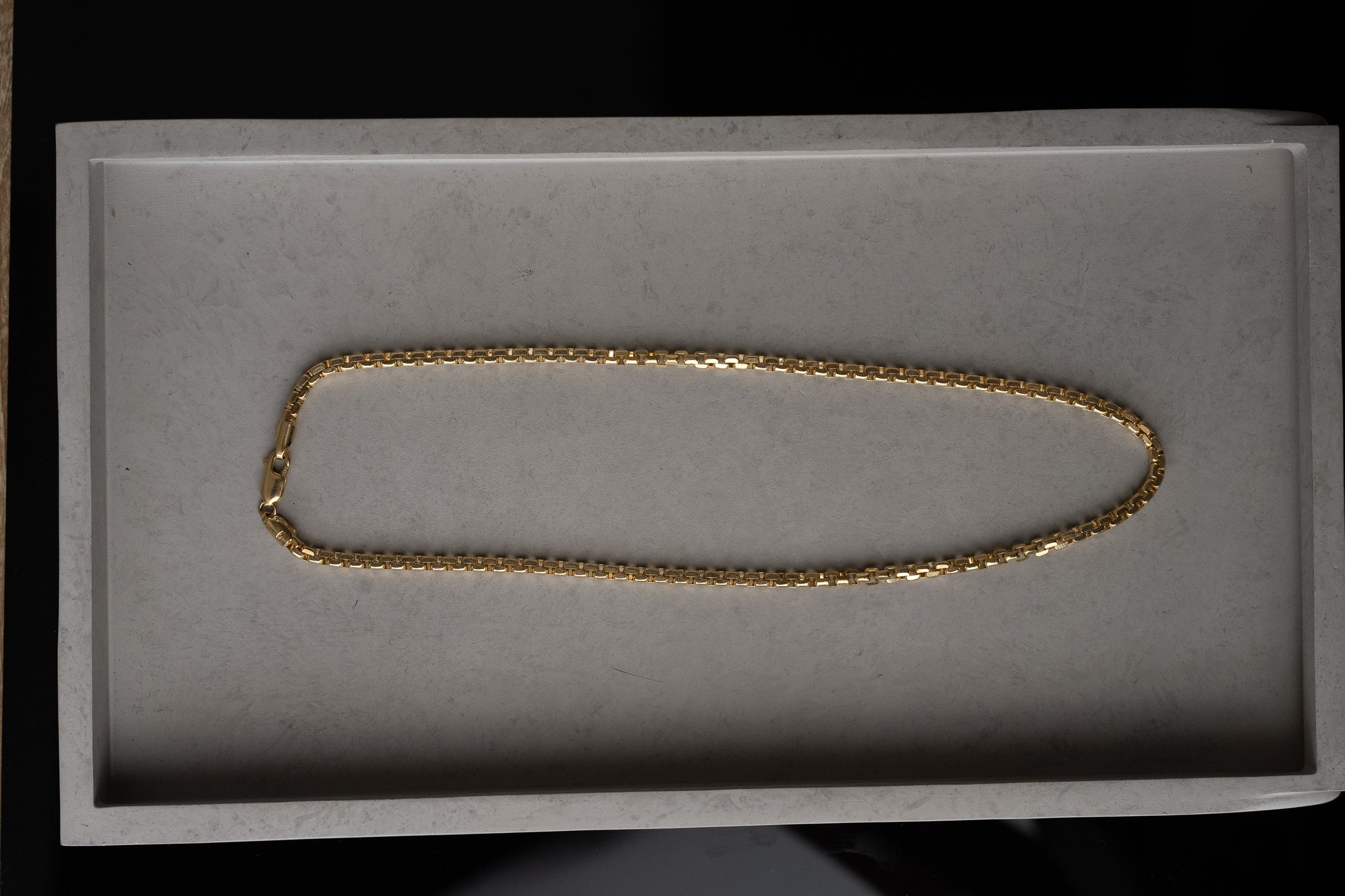 Box Chain Collection – Saints Gold