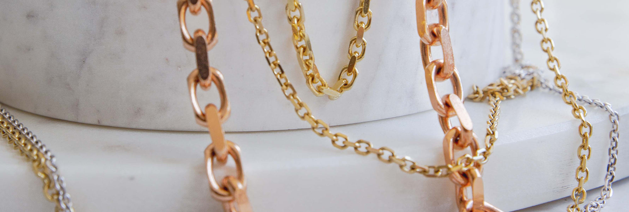 Power Link Chains – Saints Gold