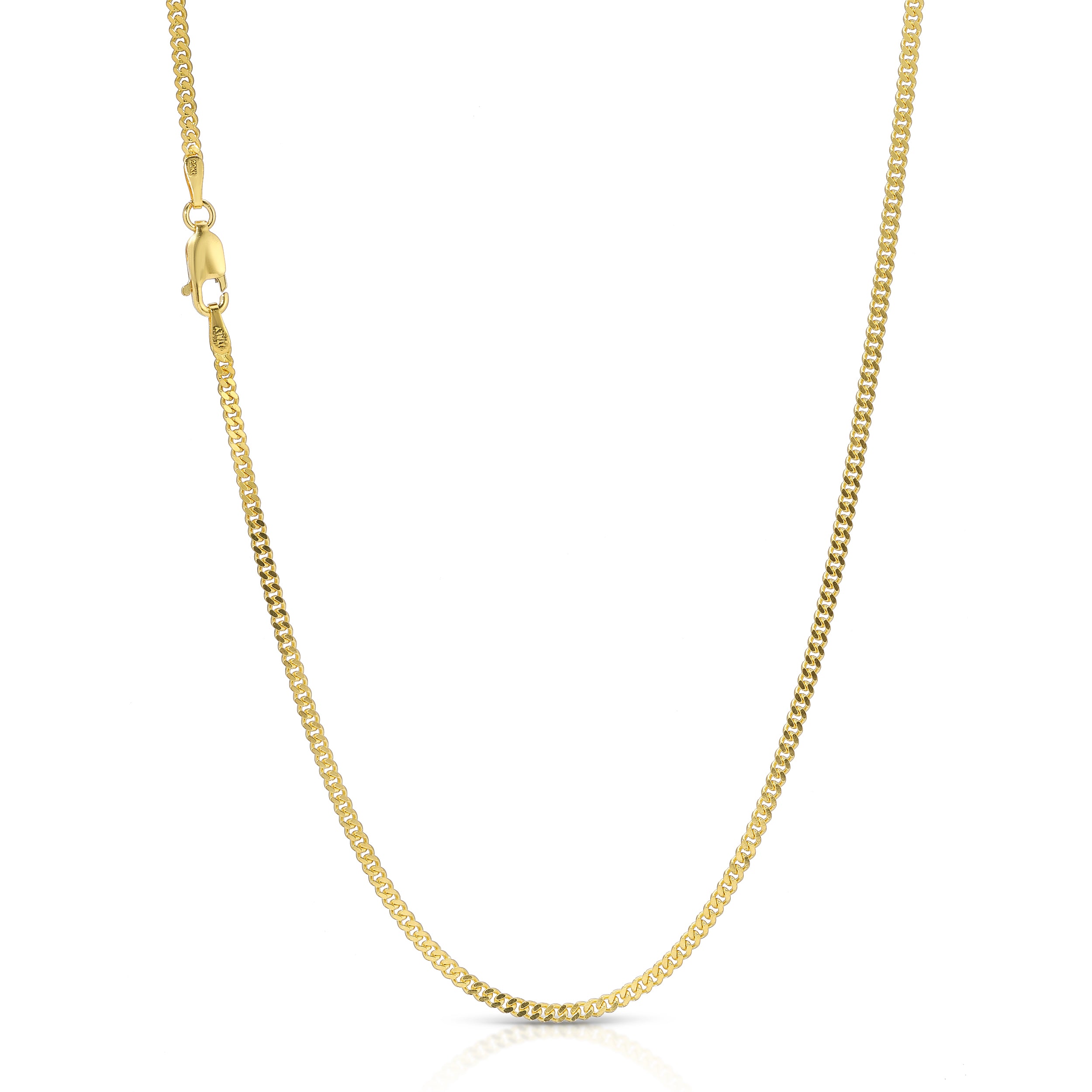 22K Baby Curb Chain (Solid Gold)
