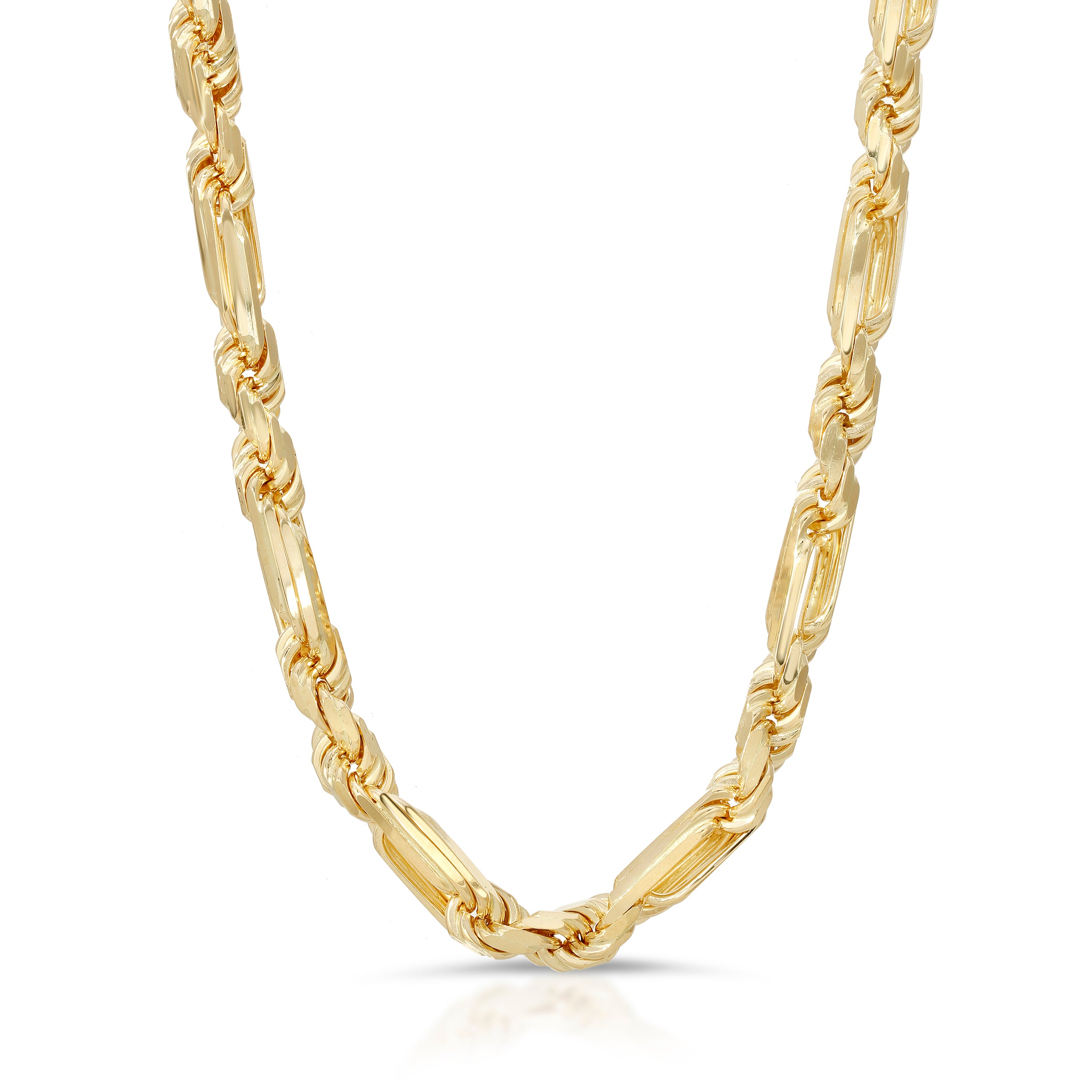 7.5MM Milano Chain – Saints Gold